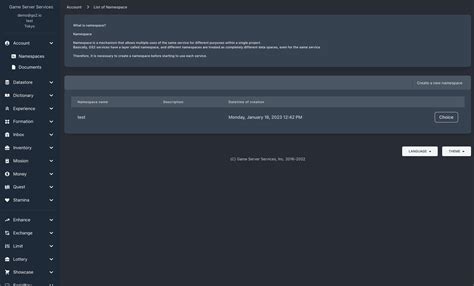 Setup Using The Management Console Game Server Services Docs