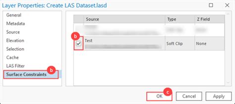 How To Extract And Convert A LAS Dataset To A Raster Layer Using The Surface Constraints