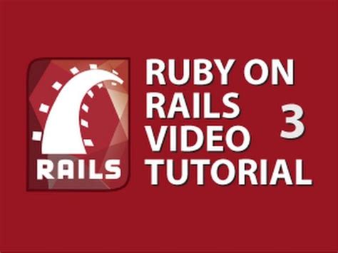 Ruby On Rails Tutorial YouTube