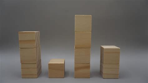 Premium Photo Use The Graph Created With Blocks By Inserting Your Own