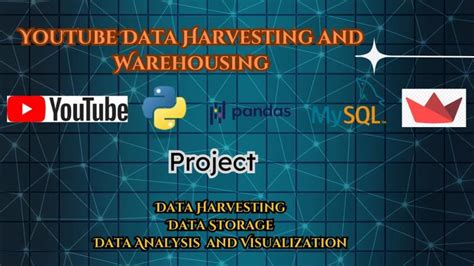 Youtube Data Harvesting And Warehousing Using Sql And Streamlit Capstone Project Demo Video