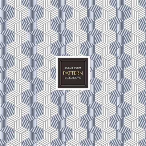 Fondo De Patrón De Forma De Estera Tejida Abstracta Vector Premium