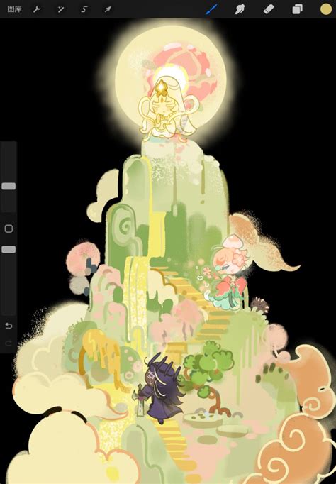 Azami117 Dark Cacao Cookie Mystic Flour Cookie Peach Blossom Cookie Cookie Run Cookie Run