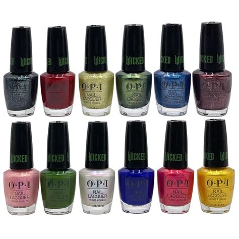 Opi X Wicked Nail Lacquer Collection