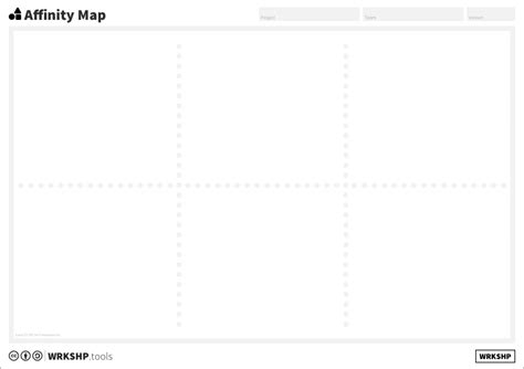 WRKSHP Tools Affinity Map
