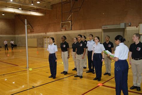 Today Imt Cadets Practiced Marching And Leading As Flight Commander