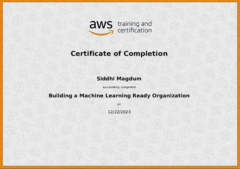 Excited To Announce That I Had Completed The Building A Machine Learning Ready Organization By