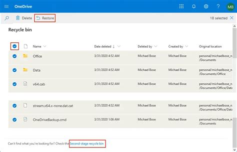 How To Perform Onedrive Back Up And Recovery