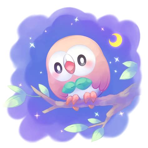 Rowlet Pokemon Drawn By Putto Danbooru