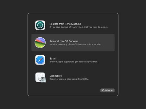 how to reinstall macos sonoma from scratch and transfer all data