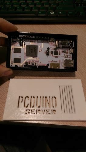 3d Printed Pcduino Lite Case By Bret Pinshape