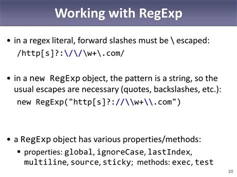 32 Javascript Regex Pdf Internet For Beginners Internet