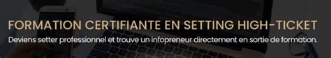 Les 3 Meilleures Formation Setting En 2024
