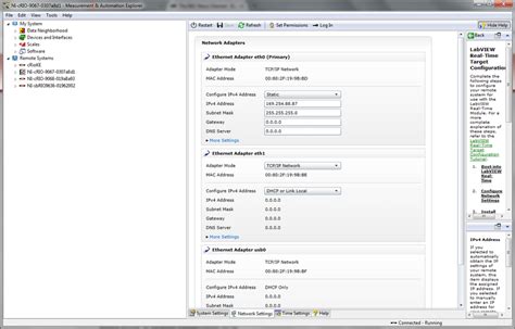 Ni Max Software Allows You To Chage The Ip Address Settings Of The
