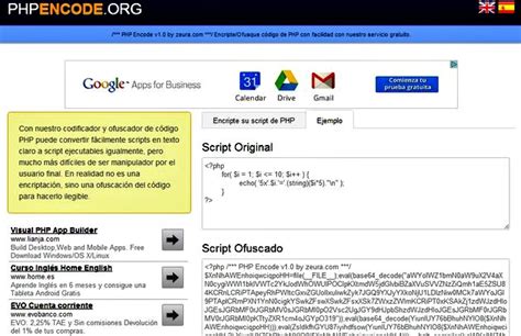 PHP Encode herramienta web gratuita para ofuscar tu código PHP Soft Apps