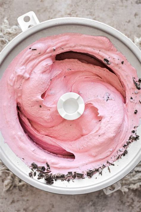 Raspberry Chocolate Chunk Ice Cream Curly Girl Kitchen