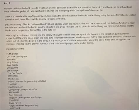 Solved Part 1 The Purpose Of This Part Of The Assignment Is