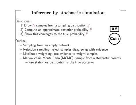 Pdf Sampling Based Inference Dokumentips