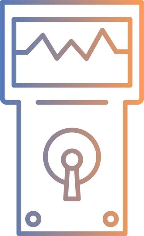 Analyzer Line Gradient Icon 36983525 Vector Art At Vecteezy