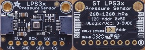 Stemmaで広がるarduinoの世界⑯step1 気圧センサlps35hw Arduinoクックブック