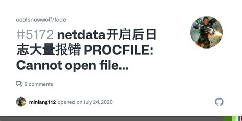 Netdata Procfile Cannot Open File Proc Sysvipc Shm Issue Coolsnowwolf