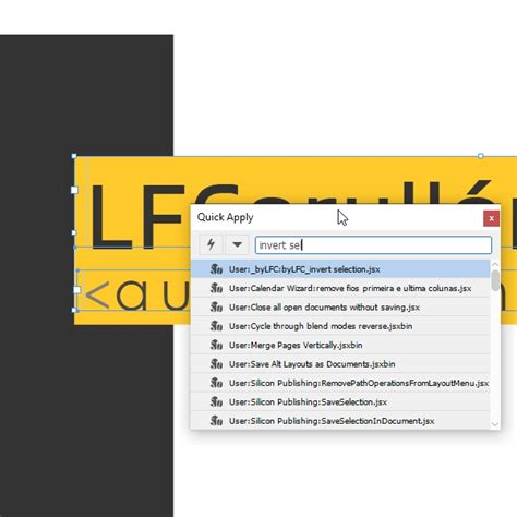 Invert Selection Lfcorullon Scripts