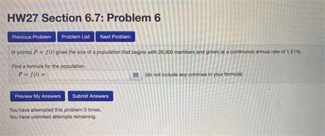 solved hw27 section 6 7 problem 6 previous problem probler