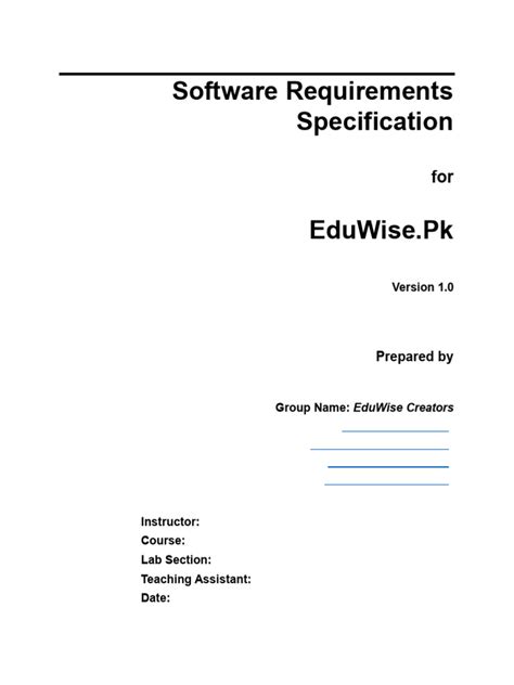 Softwarerequirmentspecifications Srs Pdf Security Computer Softwarerequirmentspecifications Srs Pdf Security Computer