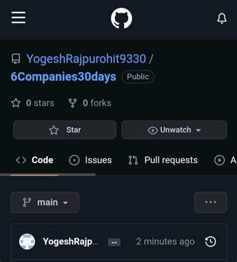 Yogesh Rajpurohit On Linkedin Connections 6companies30days Github
