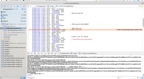 Objective C I Am Getting Exebadaccesscode1 Address0x38 When I