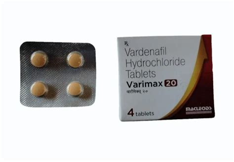 20mg Vardenafil Hydrochloride Tablets At Vardenafil Tablets In
