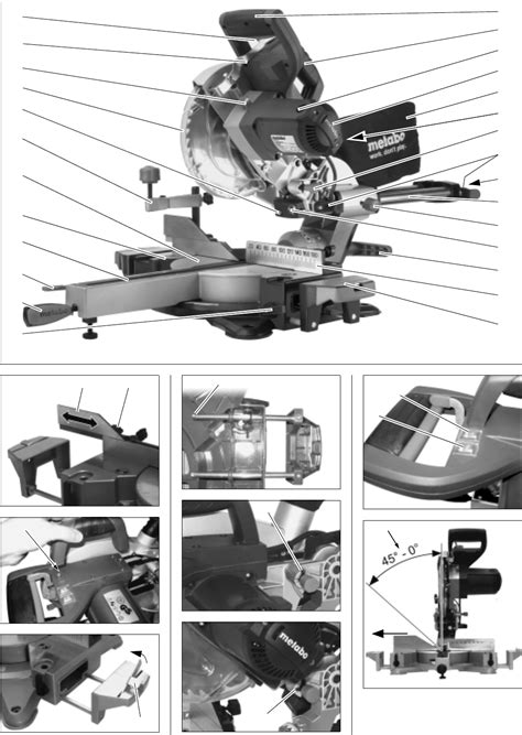 Bedienungsanleitung Metabo KGS 216M (Seite 2 von 65) (Deutsch, Englisch ...