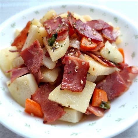 감자볶음 감자베이컨 볶음 레시피