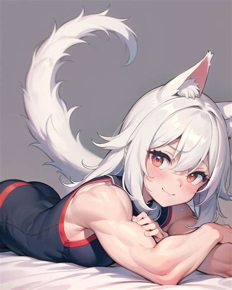 Ai Muscle Girl Flexing Bicep By Wakasaal On Deviantart