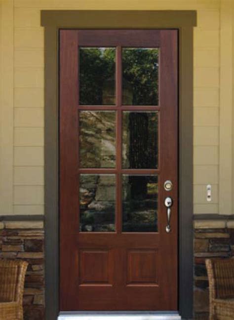 6 Glass Panel Front Door Glass Door Ideas