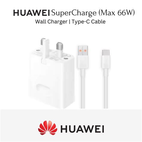 🚚ready Stock🚚 Huawei 66w And 40w Supercharge Wall Charger 6a Usb C
