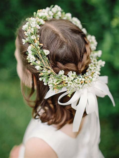 Pin By Mildred Eady On Flower Girl Flower Girl Hairstyles Short