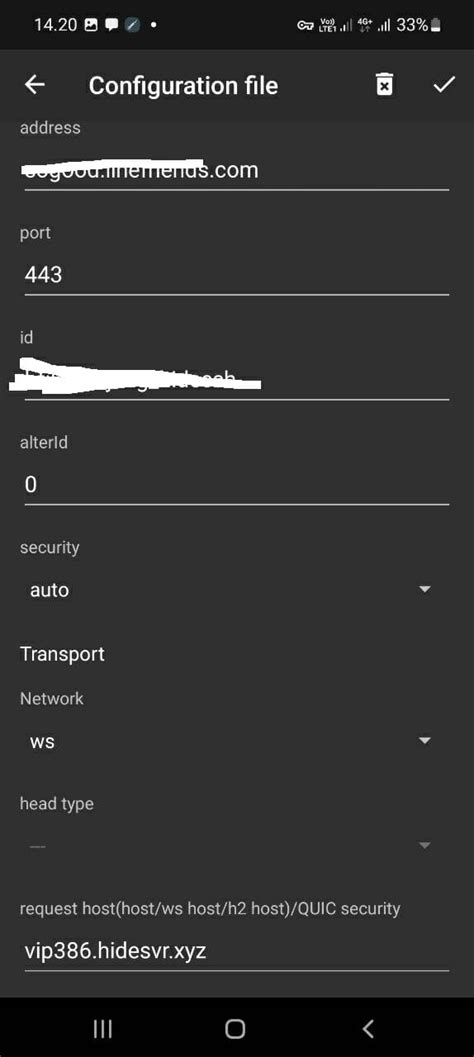 Cara Membuat Config Di Aplikasi V Ray HideSSH