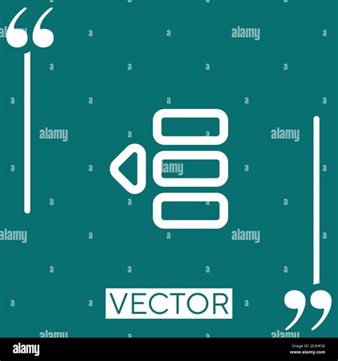 Menu Expanding Button Linear Icon Editable Stroke Line Stock Vector Image And Art Alamy