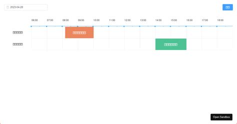 Vue Gantt Codesandbox