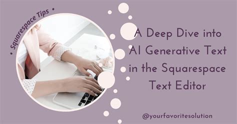 Exploring Ai Generative Text In Squarespace