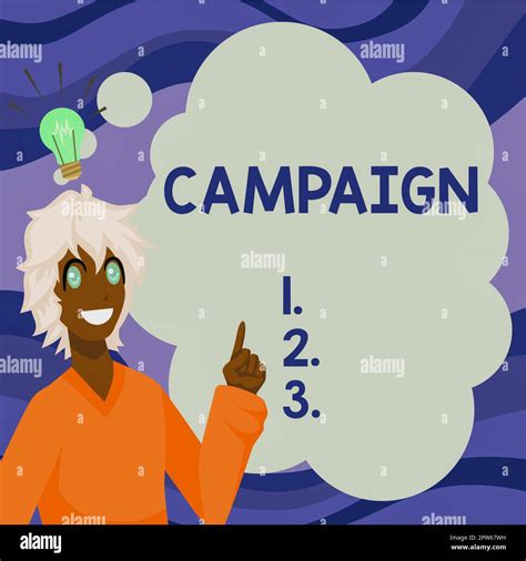 Text Caption Presenting Campaign Business Showcase Organized Course Of Action To Promote And