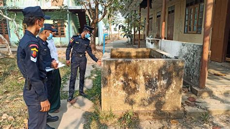 အ ထ ကကော့မှူးစာစစ်ဌာန၌ မီးဘေးလုံခြုံရေးကွင်းဆင်းစစ်ဆေး Information And Public Relations Department