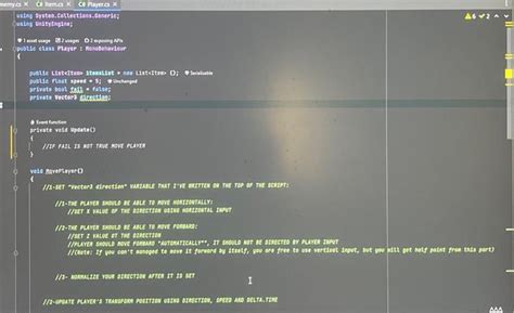 Solved Complete The Empty Coding For C Unity Engine Using