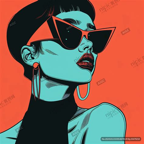 Ai创作图潮流插画美女人物插画 美女潮流插画 酷女孩插画 时尚潮流人物原创插画 时尚潮流手绘插画 时尚潮流插画 时尚画插画 扁平插画人物时尚杂志 时尚人物时尚美女人像 时尚人物插画 网红潮流