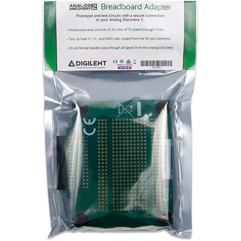 Breadboard Adapter For Analog Discovery Mgsl
