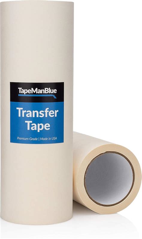 12 X 50 Roll Of Paper Transfer Tape For Vinyl Made In