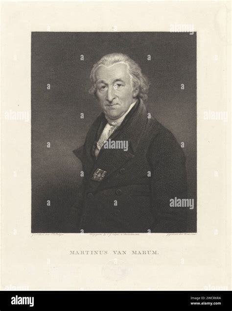 Portrait Of Martinus Van Marum Willem Van Senus After Charles Howard Hodges 1832 Print