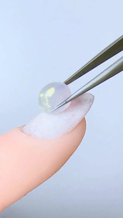 쉽게 만드는 스노우볼 ☃️ Nailart 네일디자인 스노우볼 Youtube