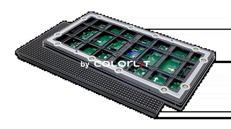 P6 67 Outdoor Led Display Module Pitch Pixel 6 67mm Novastar Led